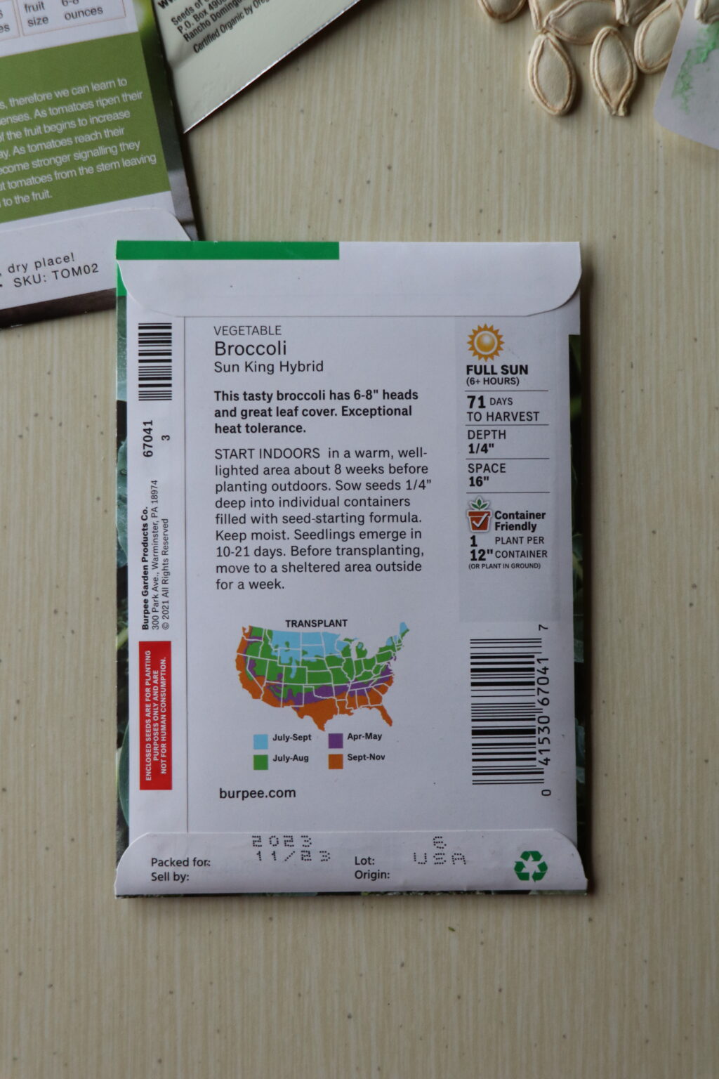How to Read a Seed Packet - Life at Metzger Acres