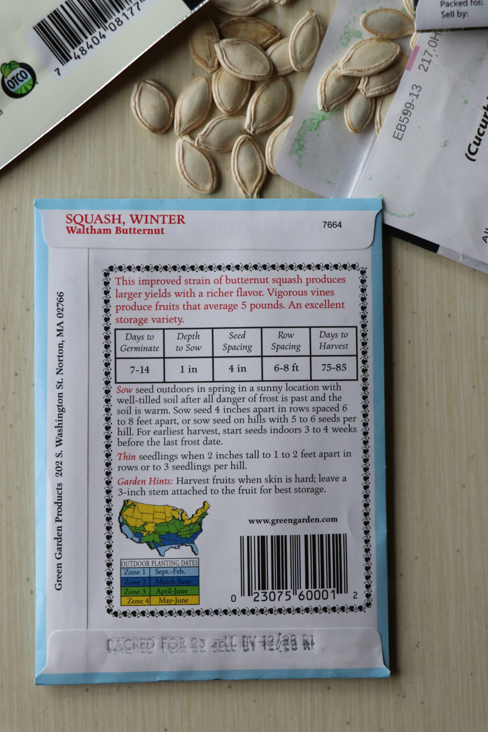 How to Read a Seed Packet - Life at Metzger Acres